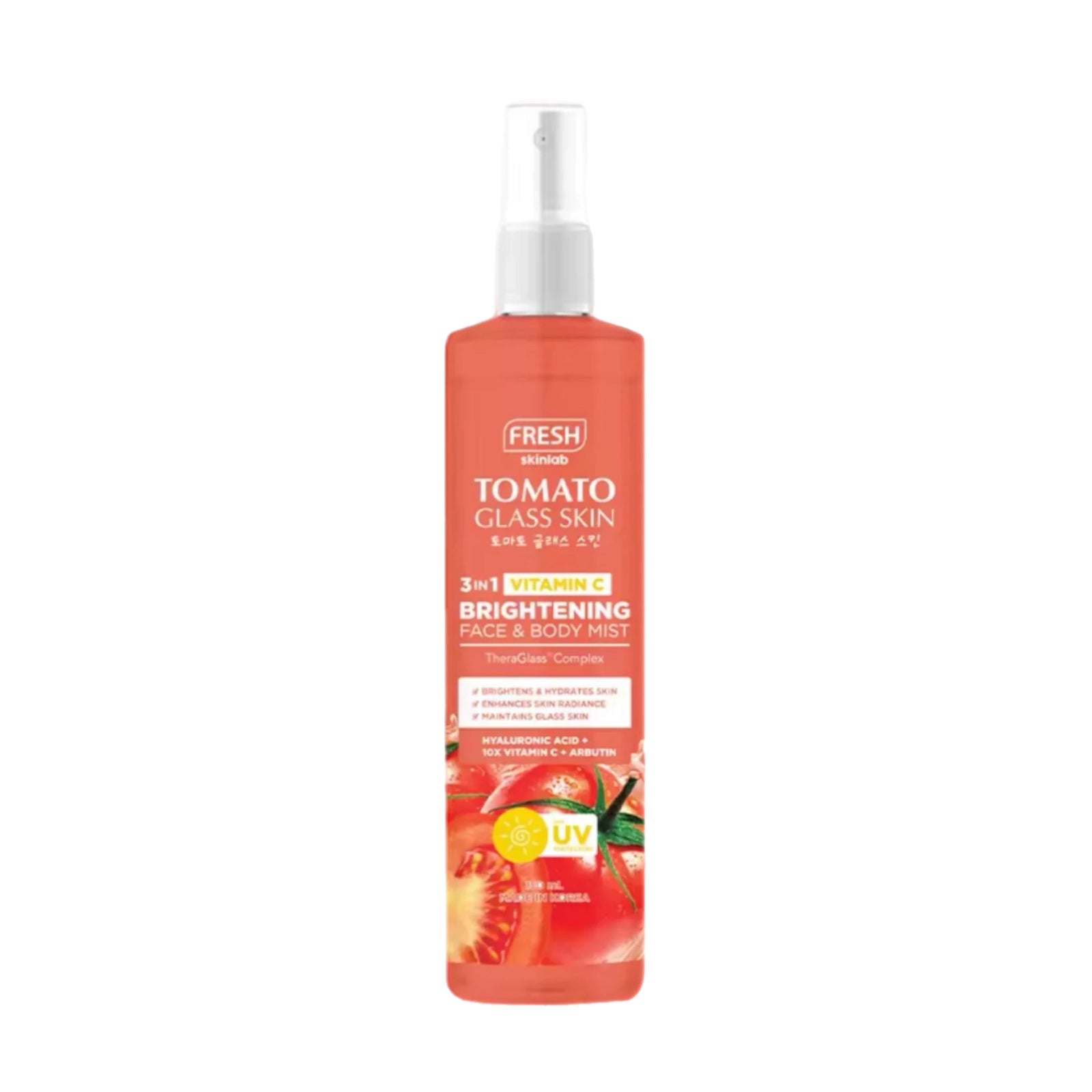 Fresh Skinlab Tomato Glass Skin 3 in 1 Brightening Face and Body Mist ...