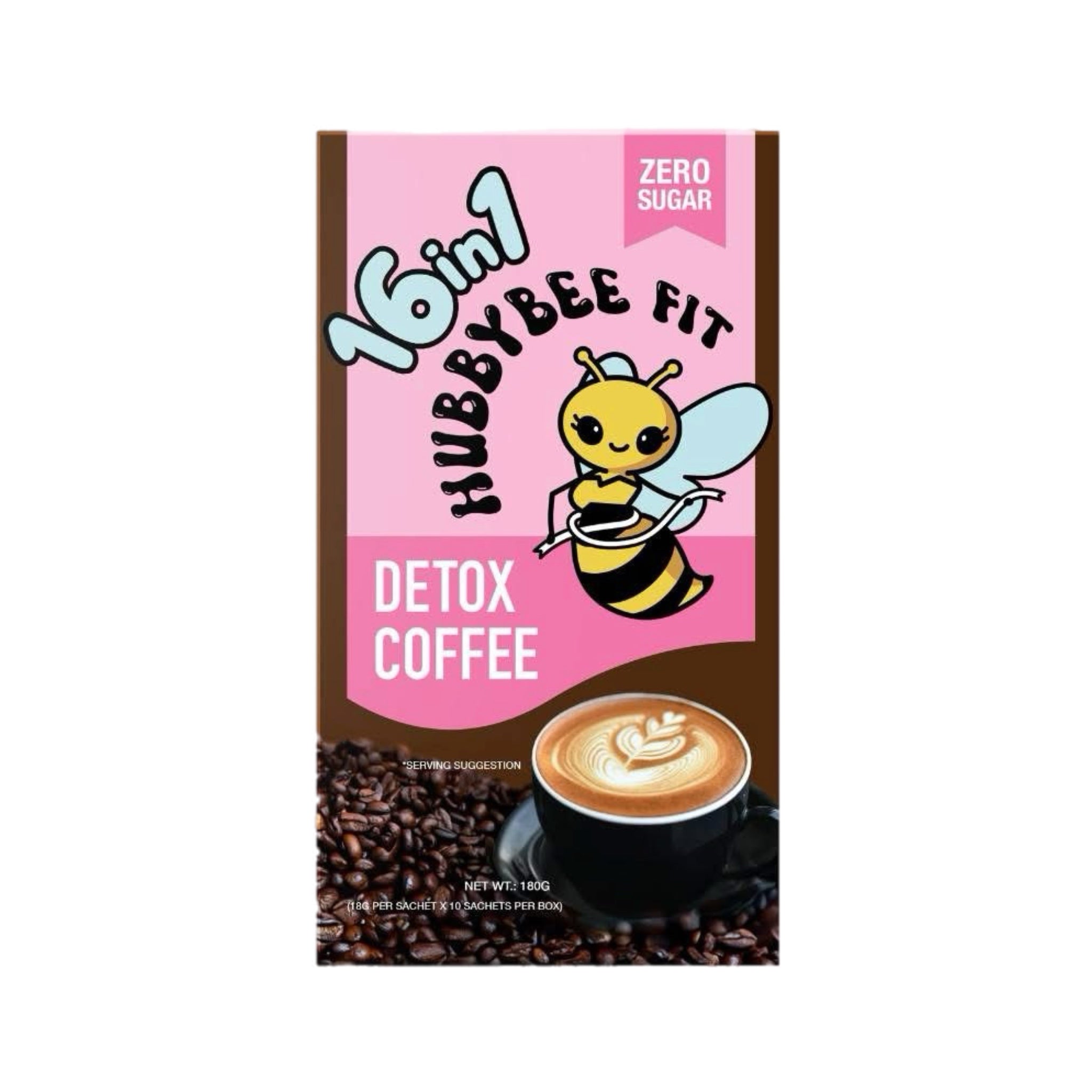 HubbyBee Detox Coffee Mix (16-in-1) 10s – Colabella