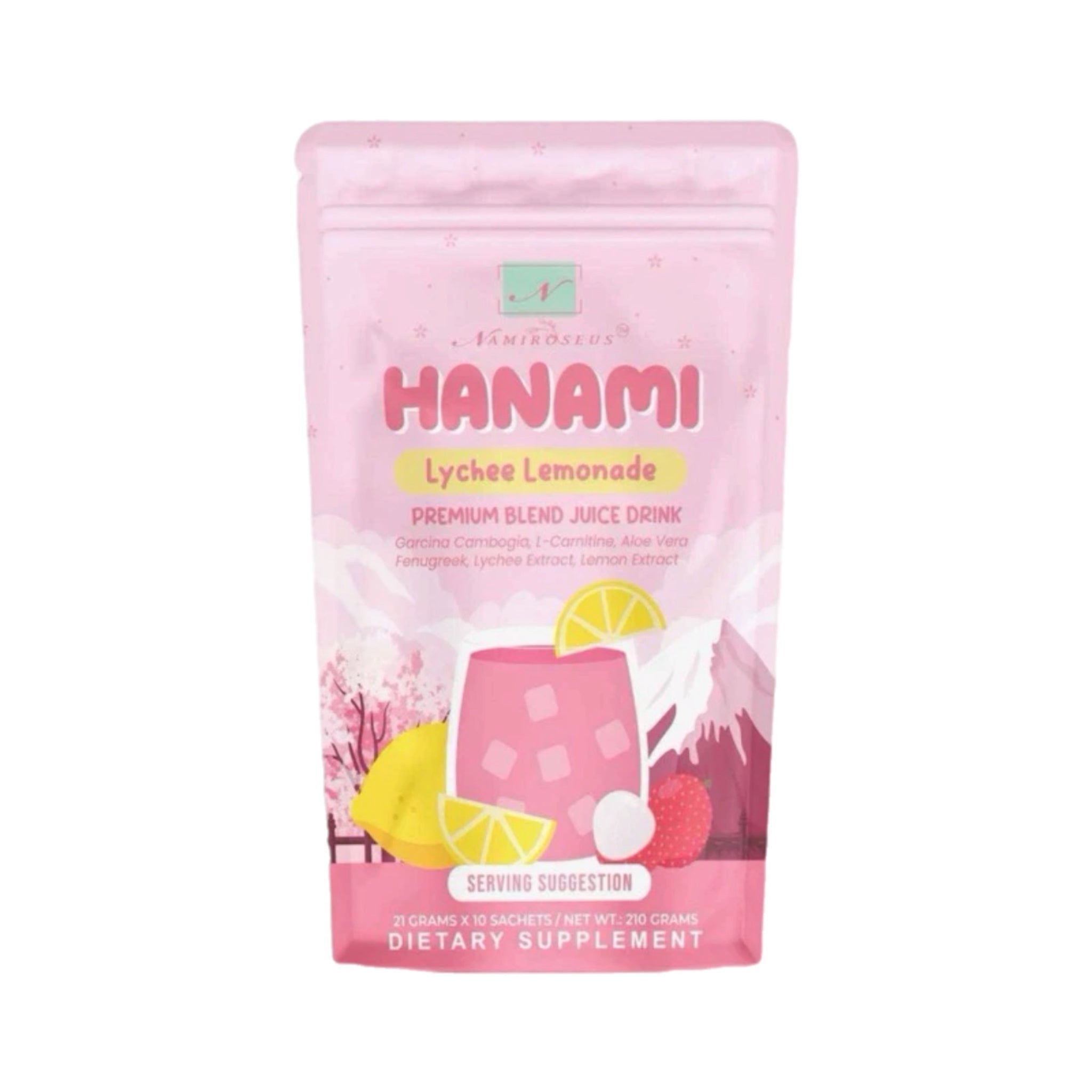 Namiroseus Hanami Lychee Lemonade Premium Blend Juice Drink 10s – Colabella