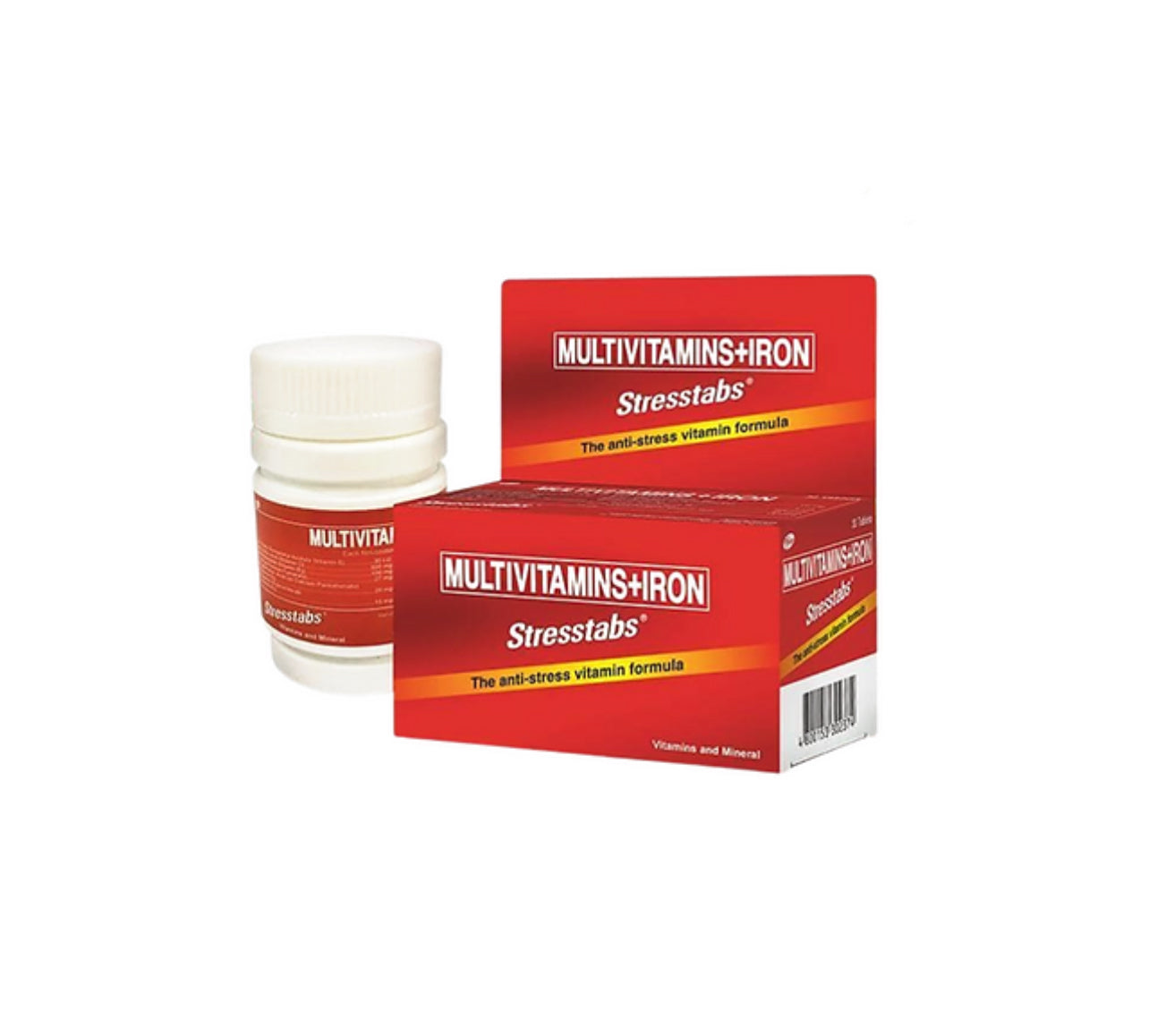 Stresstabs Multivitamins + Iron (30 Tablets) – Colabella
