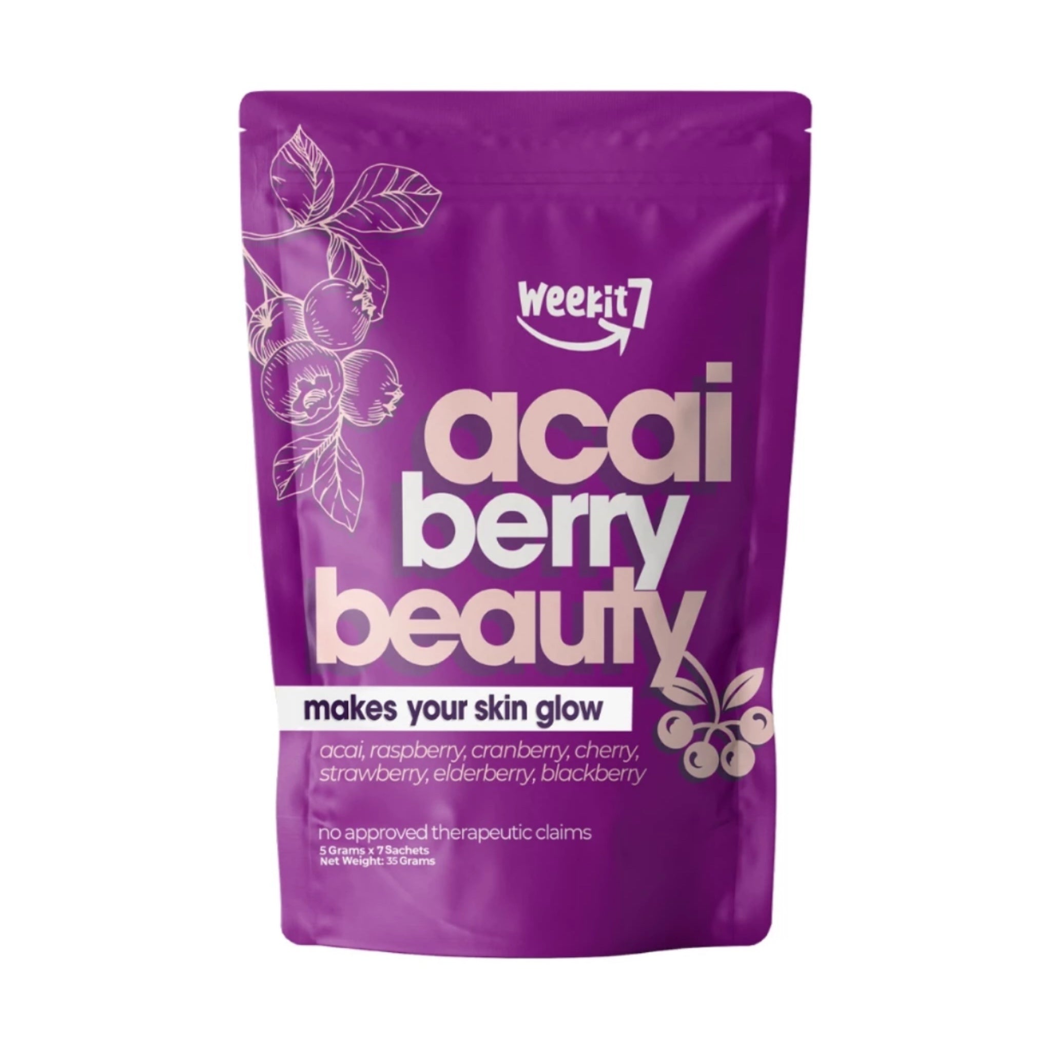 Weekit7 Acai Berry Beauty 5g (7 sachets) – Colabella