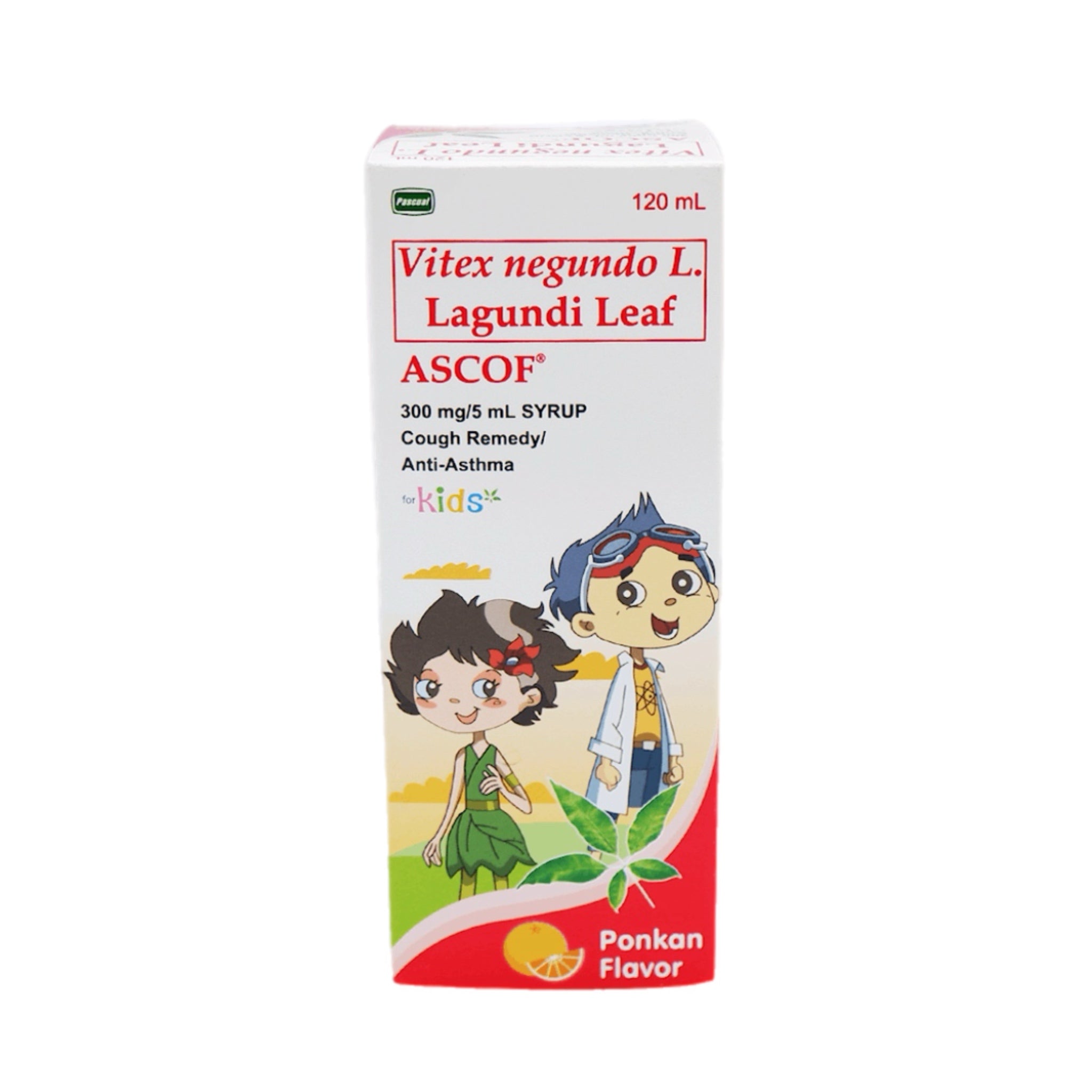 ASCOF Lagundi Syrup 120ml (Ponkan Flavor) – Colabella