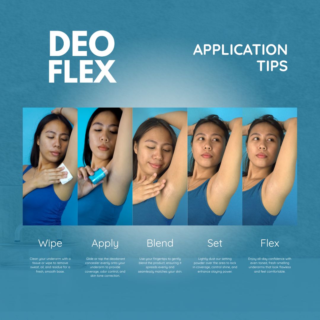 Deoflex Deodorant Concealer Stick 40g (Choose a Shade) – Colabella