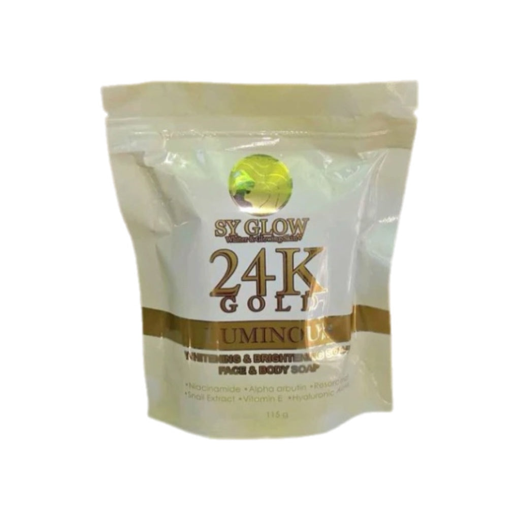SY Glow 24K Gold Luminous Brightening Soap 115g – Colabella