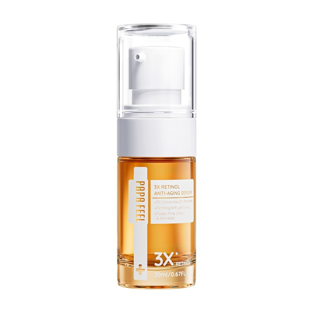 PAPA FEEL 3X Retinol Anti-Aging Serum Reduce Wrinkles Skin Smooth 20ml ...