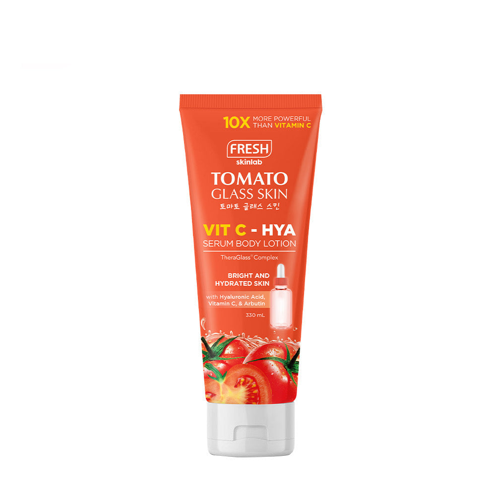Fresh Skinlab Tomato Glass Skin Vit C - Hya Serum Body Lotion 330ml ...