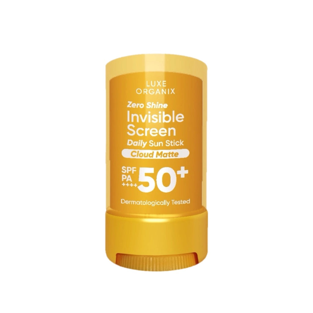 Luxe Organix Zero Shine Invisible Screen Daily Sun Stick with SPF 50 ...