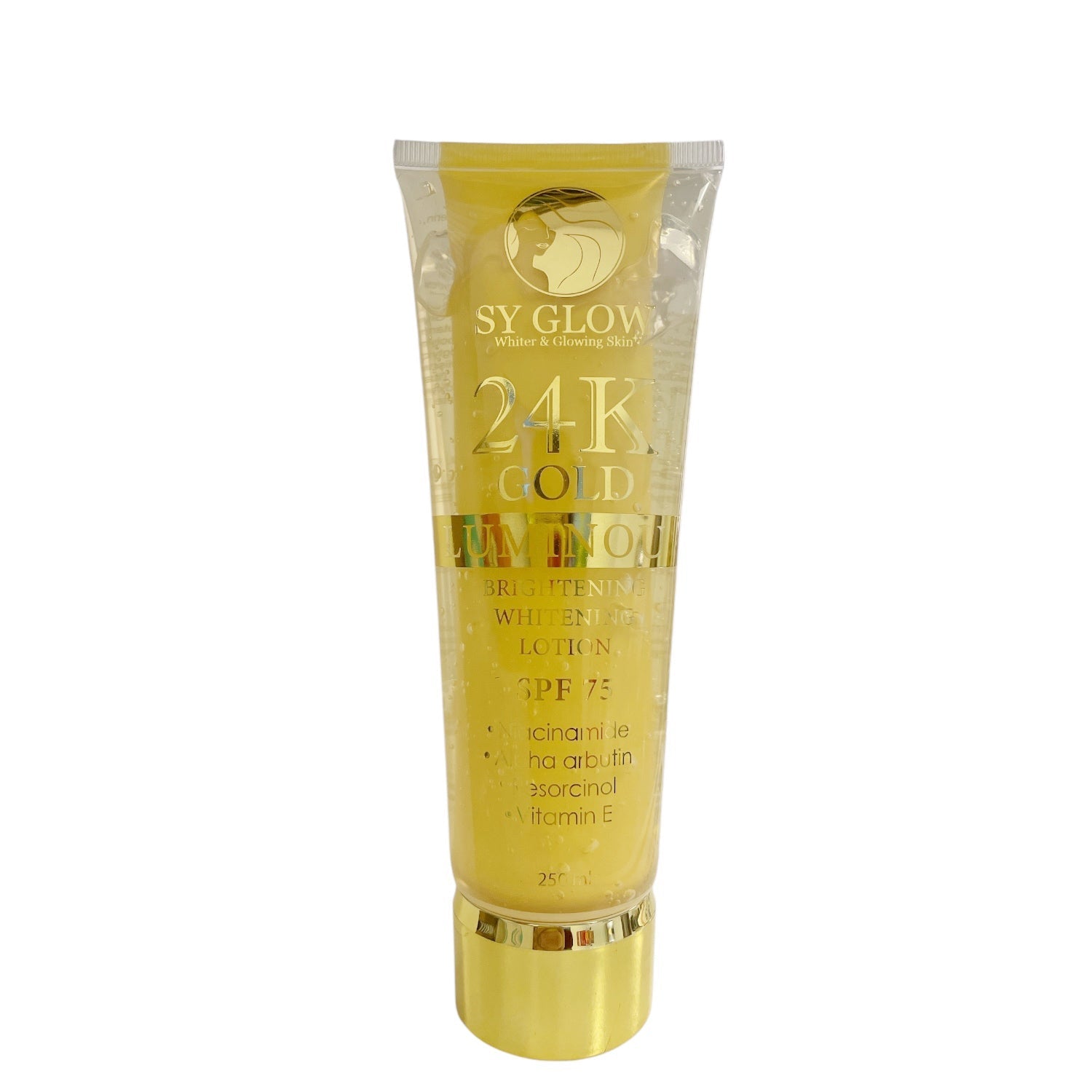 SY Glow 24K Gold Luminous Lotion SPF75 (250ml) – Colabella