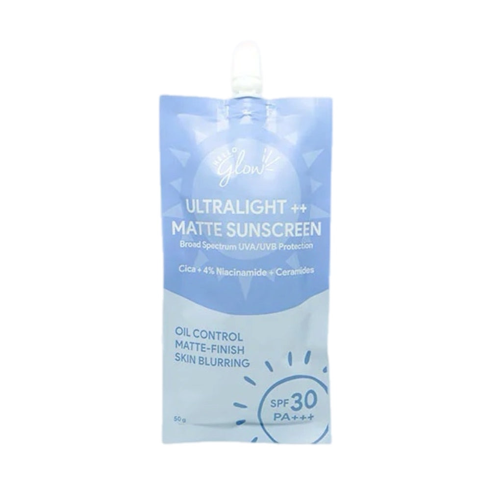 Hello Glow Ultralight ++ Matte Sunscreen SPF30 50g – Colabella
