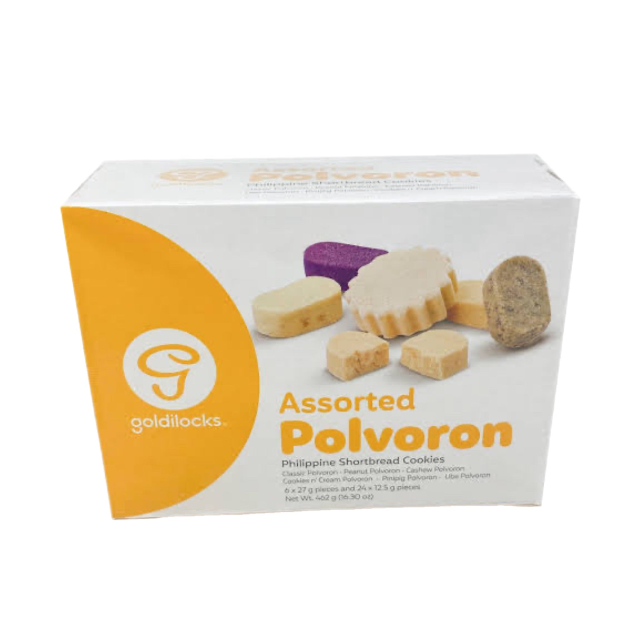 Goldilocks Assorted Polvoron Box (6x27g and 24x12.5g) – Colabella