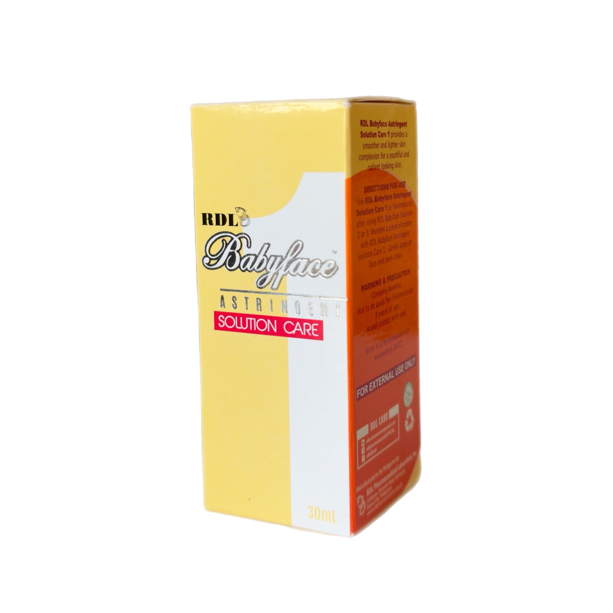 RDL Babyface Astringent Solution Care #1 – Colabella